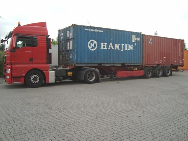 LKW Transport - HANSA Container, Containerhandel in Hamburg Bayern